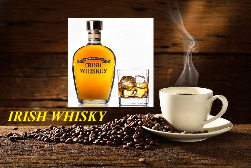 Zrnková káva - Aromatizovaná káva IRISH WHISKEY 1 kg kávových zŕn